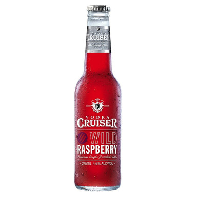 Buy Vodka Cruiser Wild Raspberry 275ml - Red Bottle
