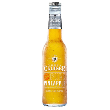 Buy Vodka Cruiser Pure Pineapple 275ml - Red Bottle