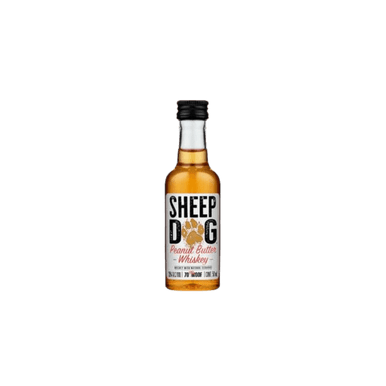 Buy SHEEP DOG-PEANUT BUTTER WHISKY 50ML - Red Bottle