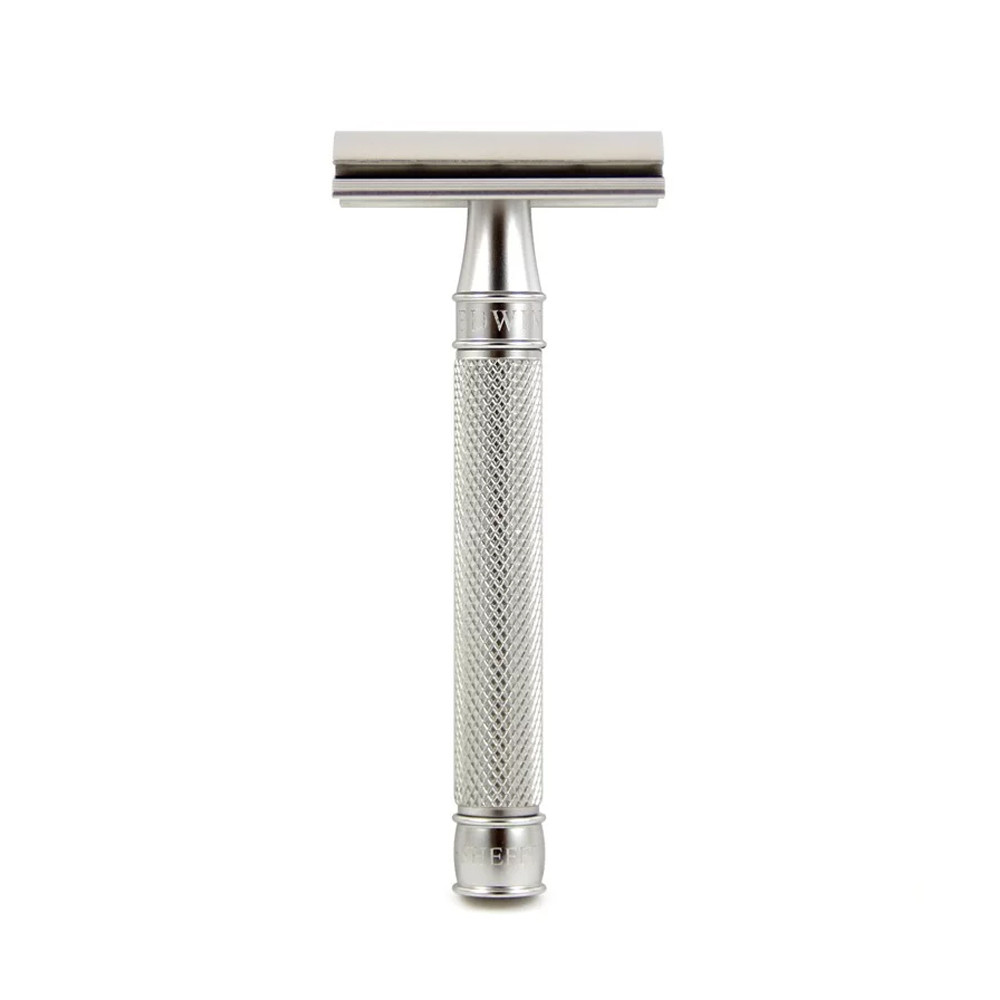 Edwin Jagger 3ONE6 Stainless Steel Razor DESSKNBL