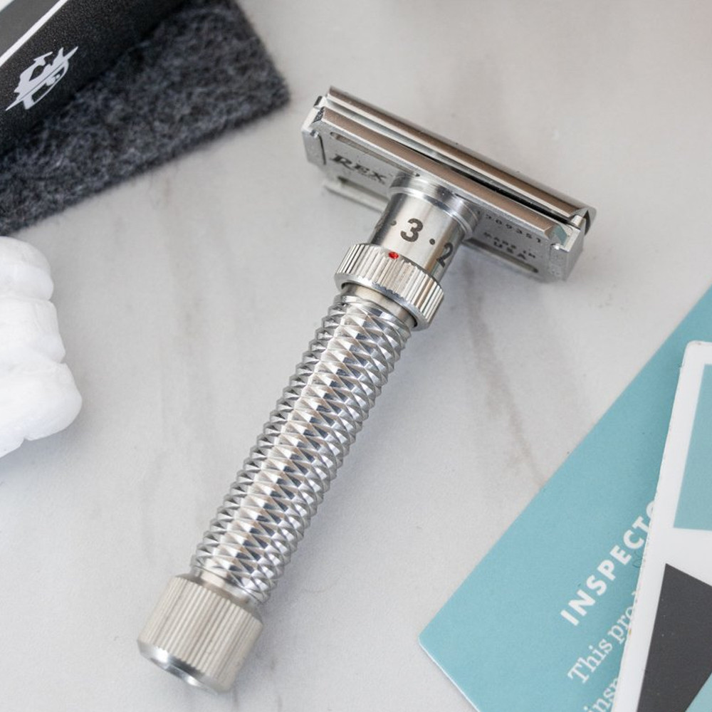 Rex Konsul Stainless Steel Safety Razor
