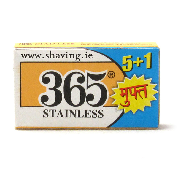 Gillette 365 Stainless Double Edge (DE) Blades