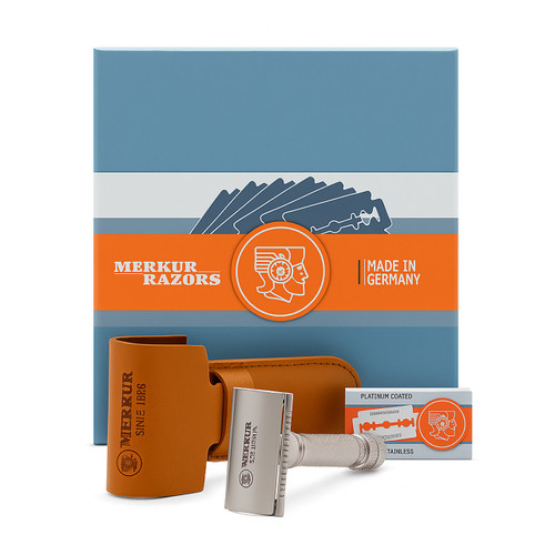 Merkur Stainless Steel Razor 34 INOX – Heavy Duty