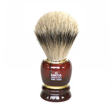 Omega 636 Silvertip Shaving Brush