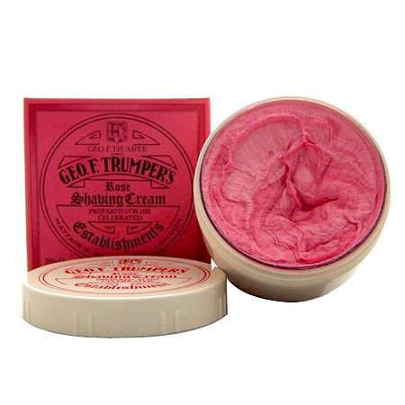 Geo F Trumpers Rose Shaving Cream
