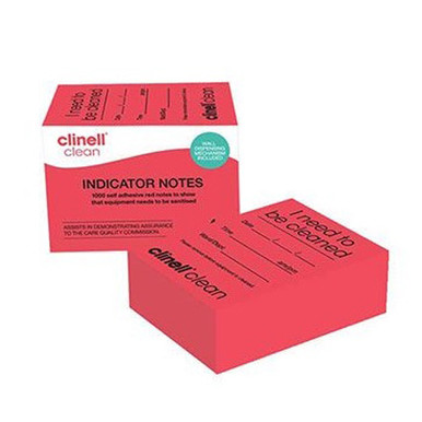 CLINELL INDICATOR NOTES, RED, 1000 NOTES