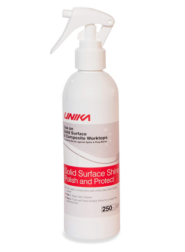 Unika Solid Surface Shine - Polish and Protect 250ml