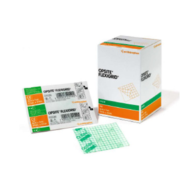 OPSITE FLEXIGRID Transparent Adhesive Dressings 15 x 20 cm (Pack of 10)