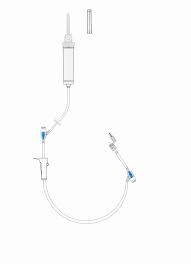 Solution Admin Set With Needle Y-Site (Pack 100)