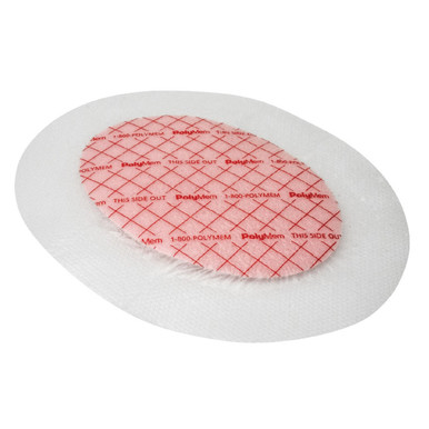 PolyMem® Silicone Border Dressings (8.8 x 12.7 cm Oval #5) (Pack of 5)