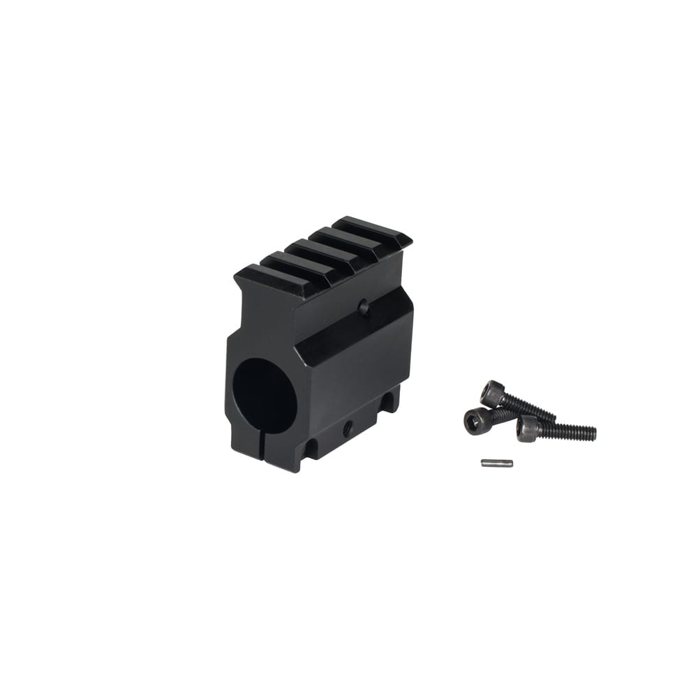 AR15 Gas Block - Top Rail Picatinny Clamp On .750"