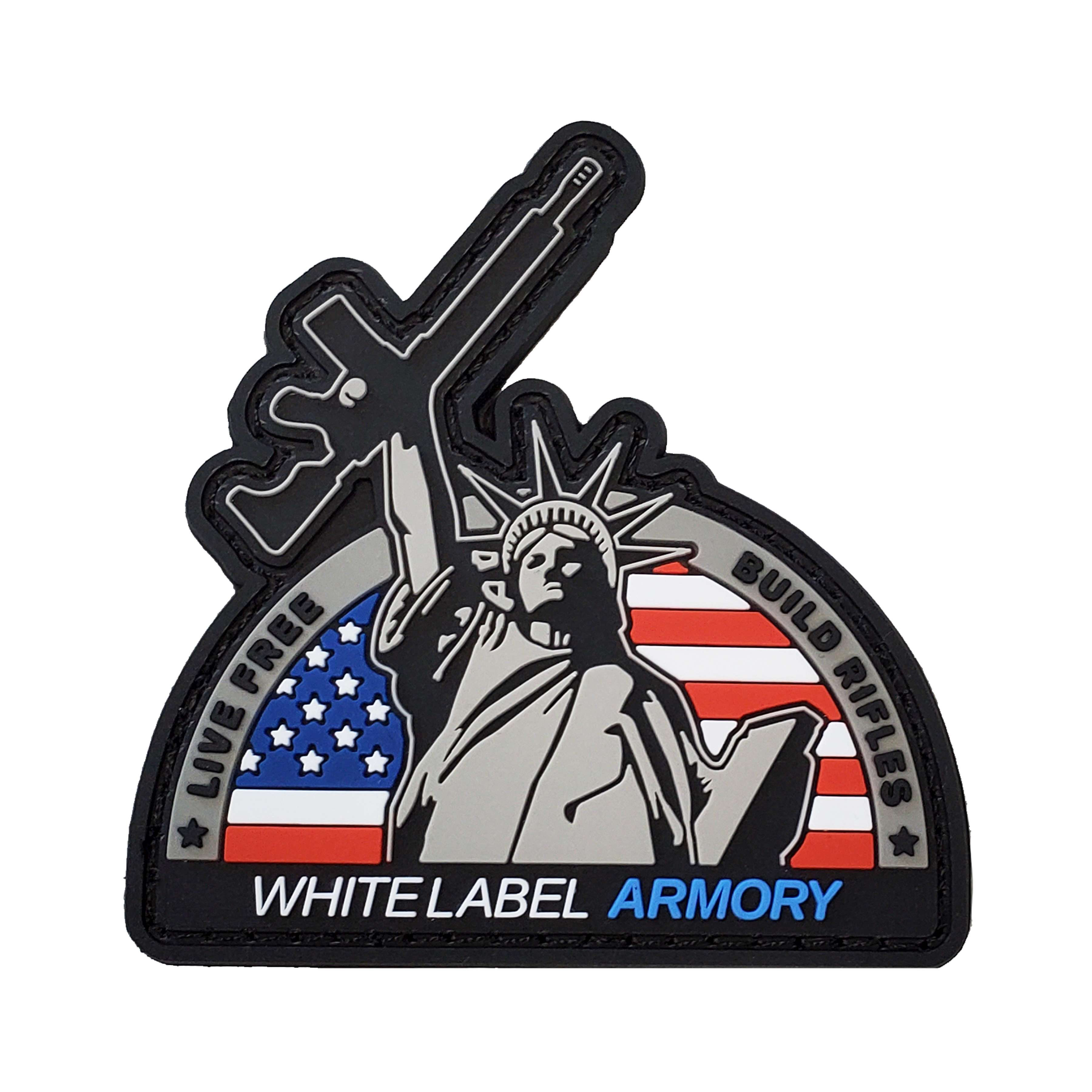White Label Armory Lady Liberty PVC Patch