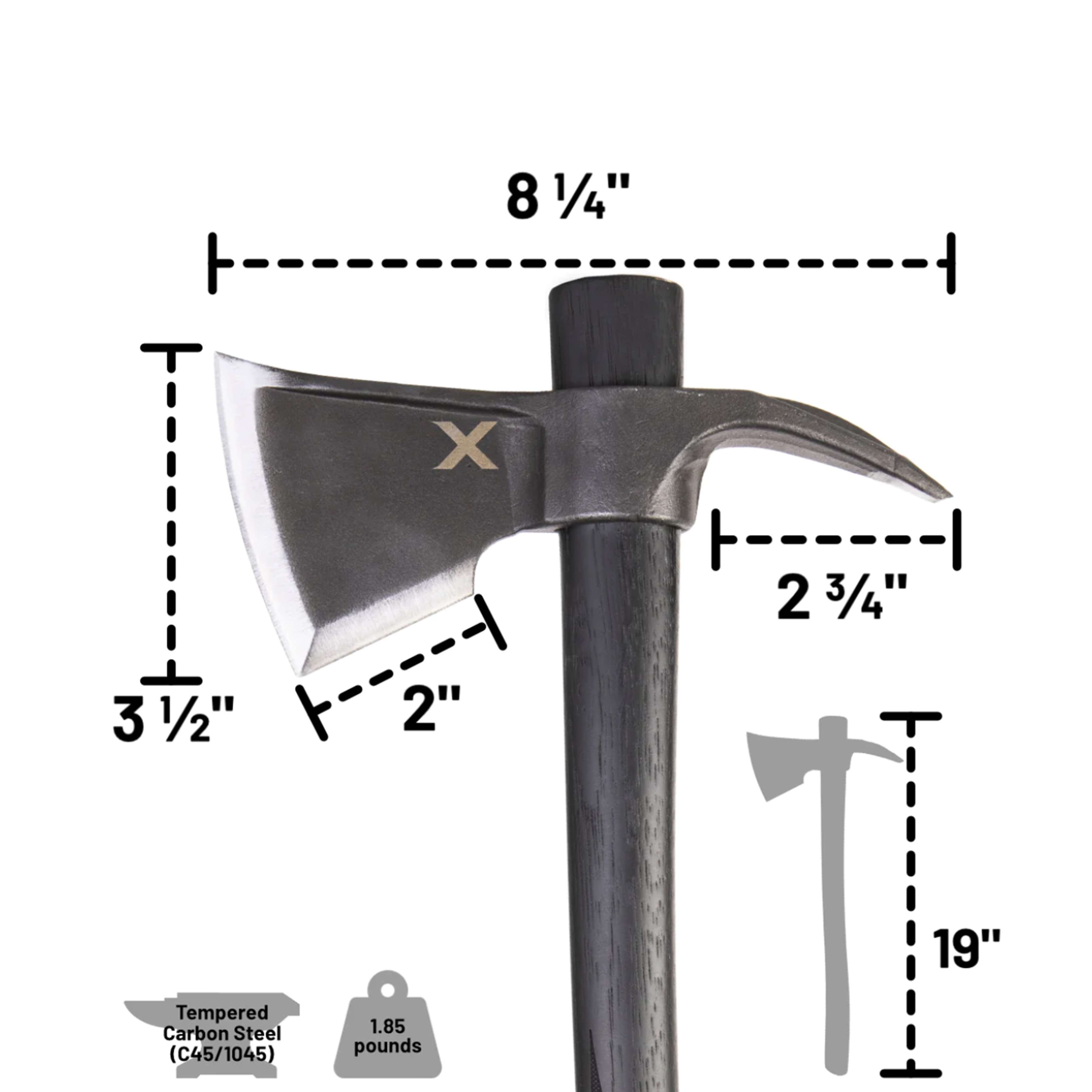OUTERWILD Solo Axe by WOOX - Adventurous and Dependable