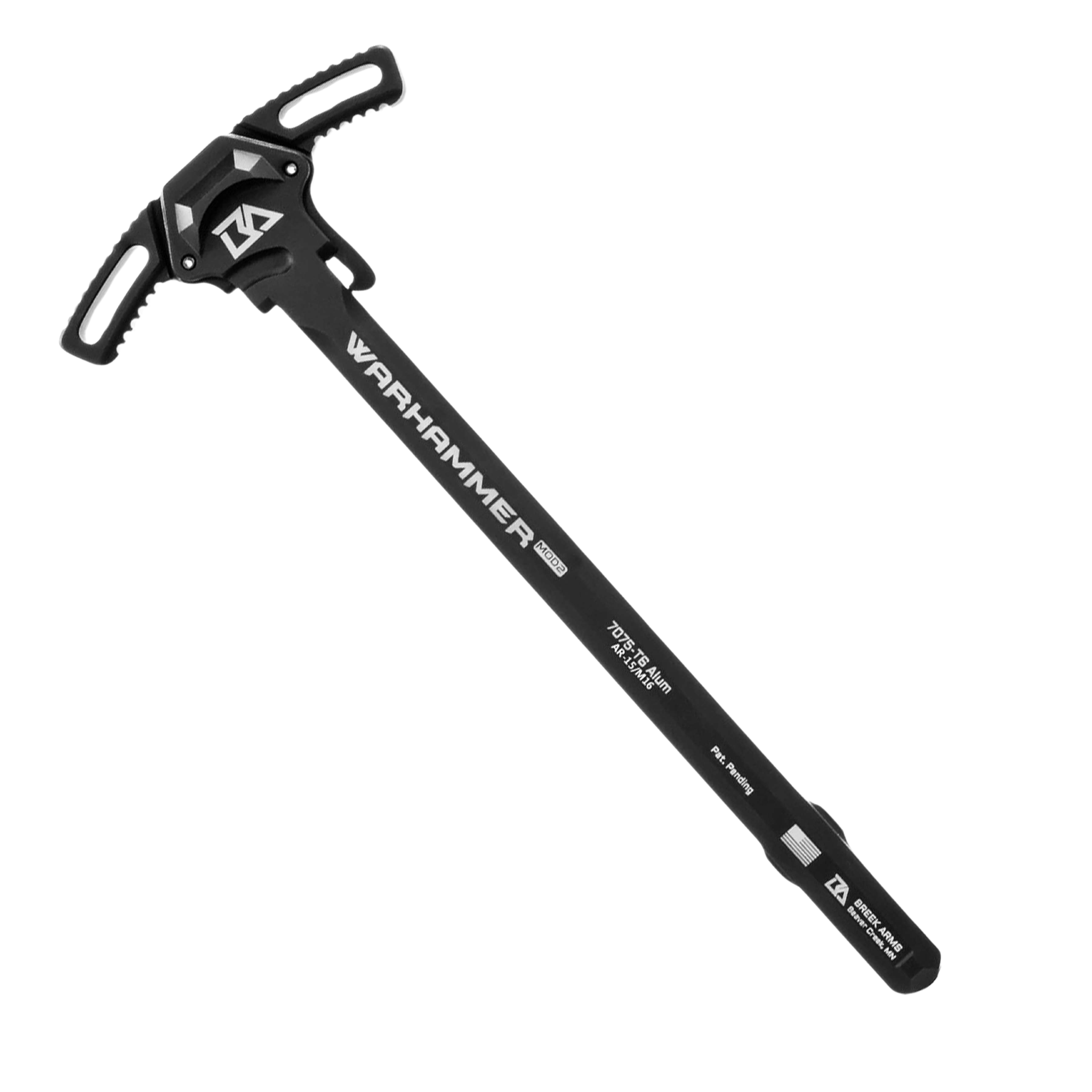 Ambidextrous Warhammer MOD2 AR15 Charging Handle Breek Arms