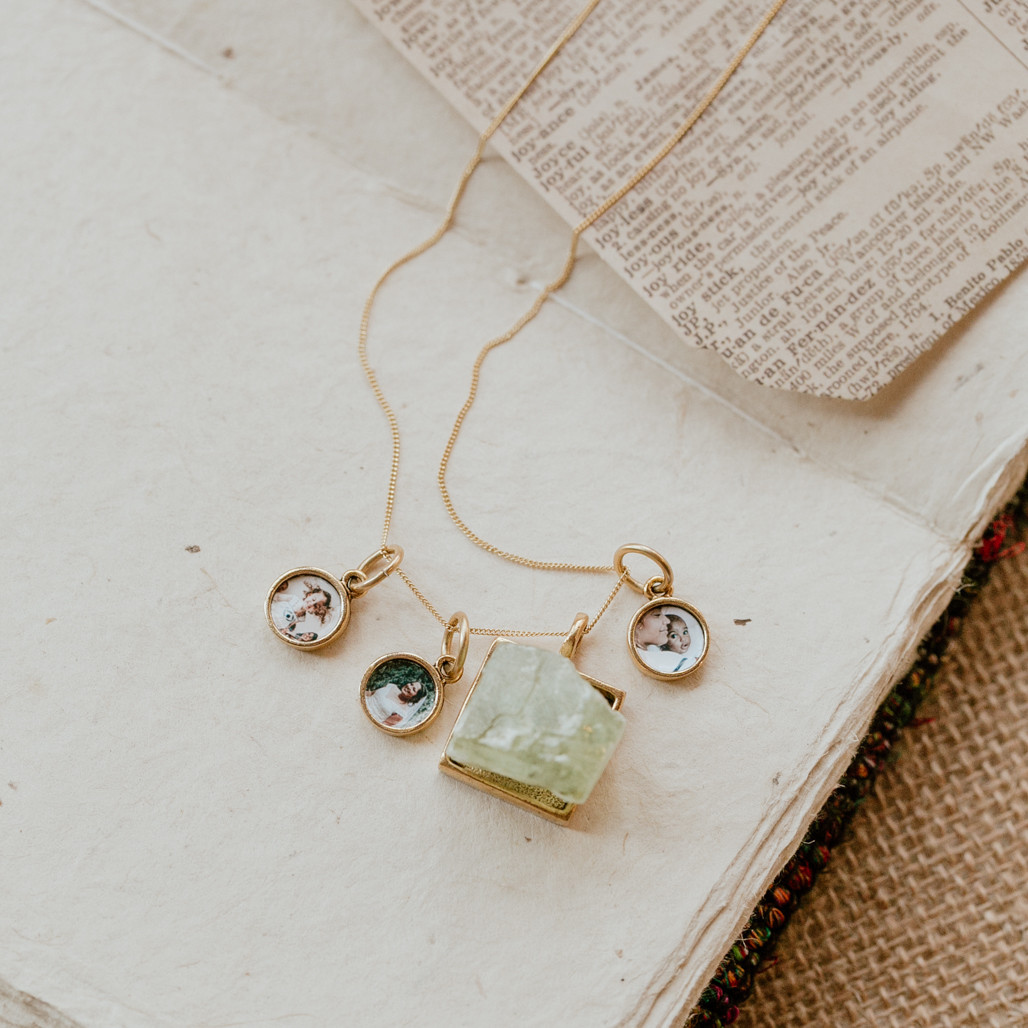 Sterling Silver Pendant Lockets with One or Two Pictures or Photos ...