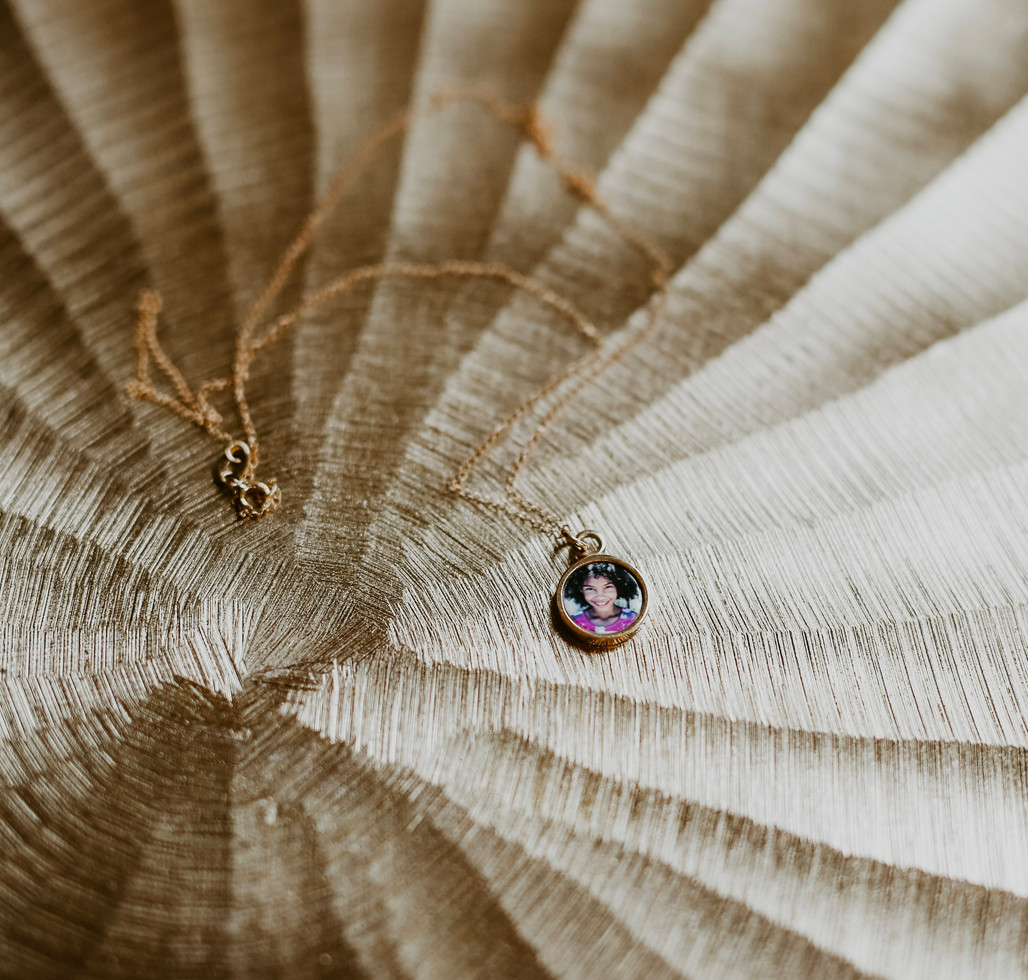 14k Solid Gold Lockets with Photographs Inside