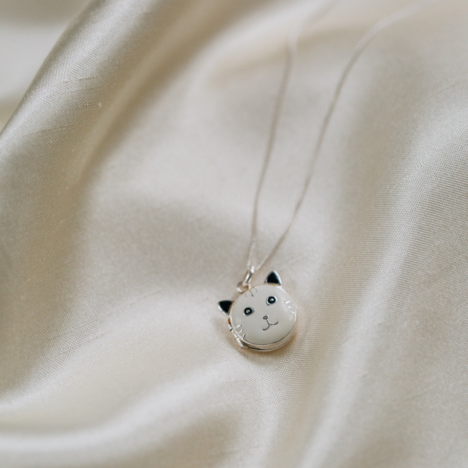 Sterling Silver Pendant Lockets with One or Two Pictures or Photos ...