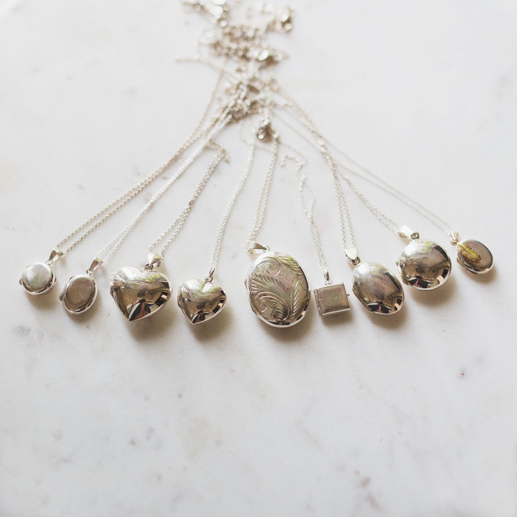 Top Five Best Selling Silver Lockets - Locket Sisters