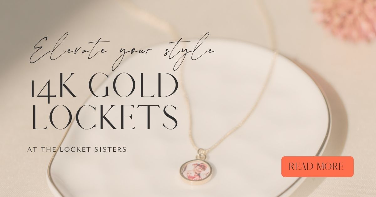 Elevate Your Style with Our 14K Solid Gold Lockets - Locket Sisters