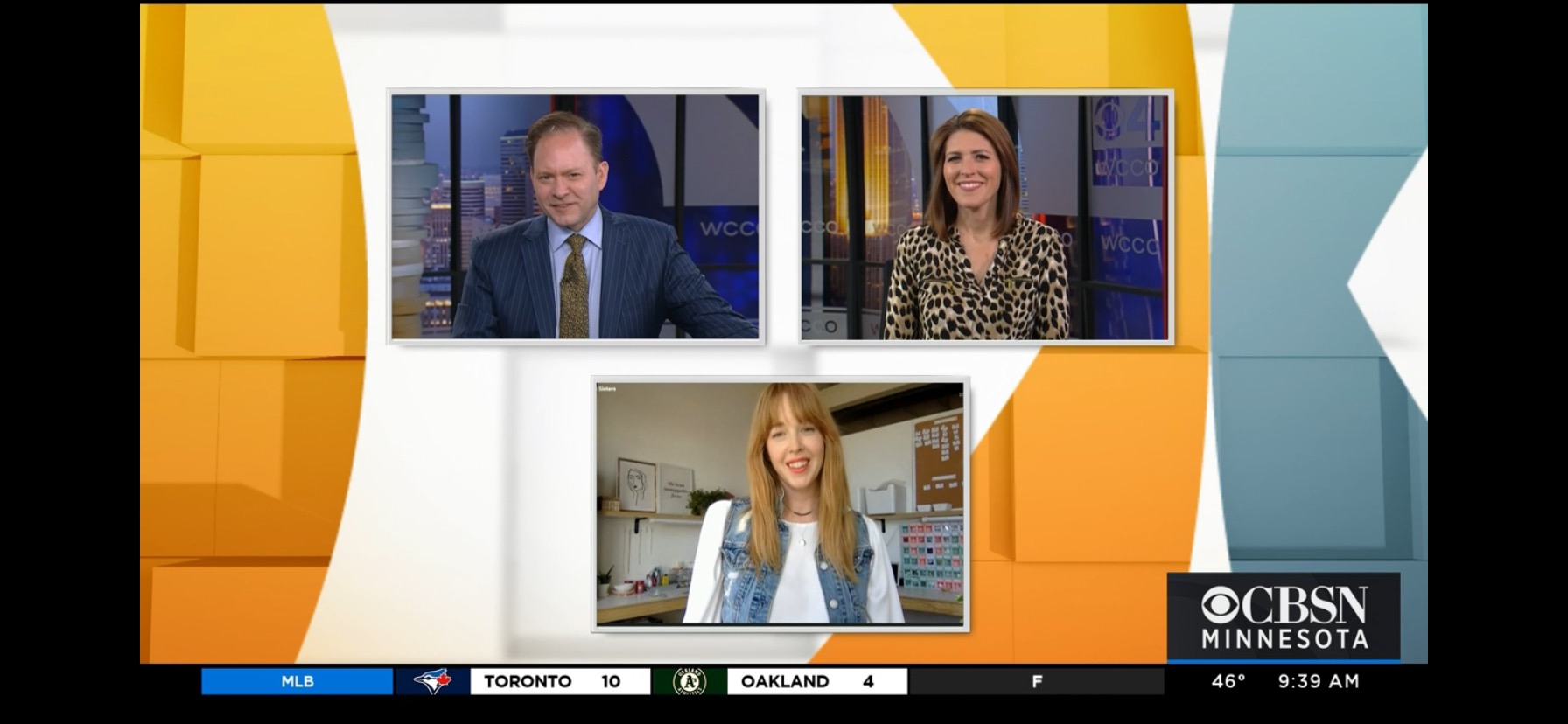 Live TV Interview on WCCO-CBS with The Locket Sisters for Mother's Day ...