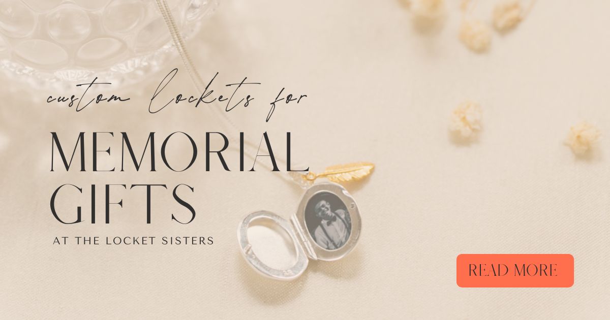 Custom Photo Lockets for Memorial Gifts | The Locket Sisters - Locket ...