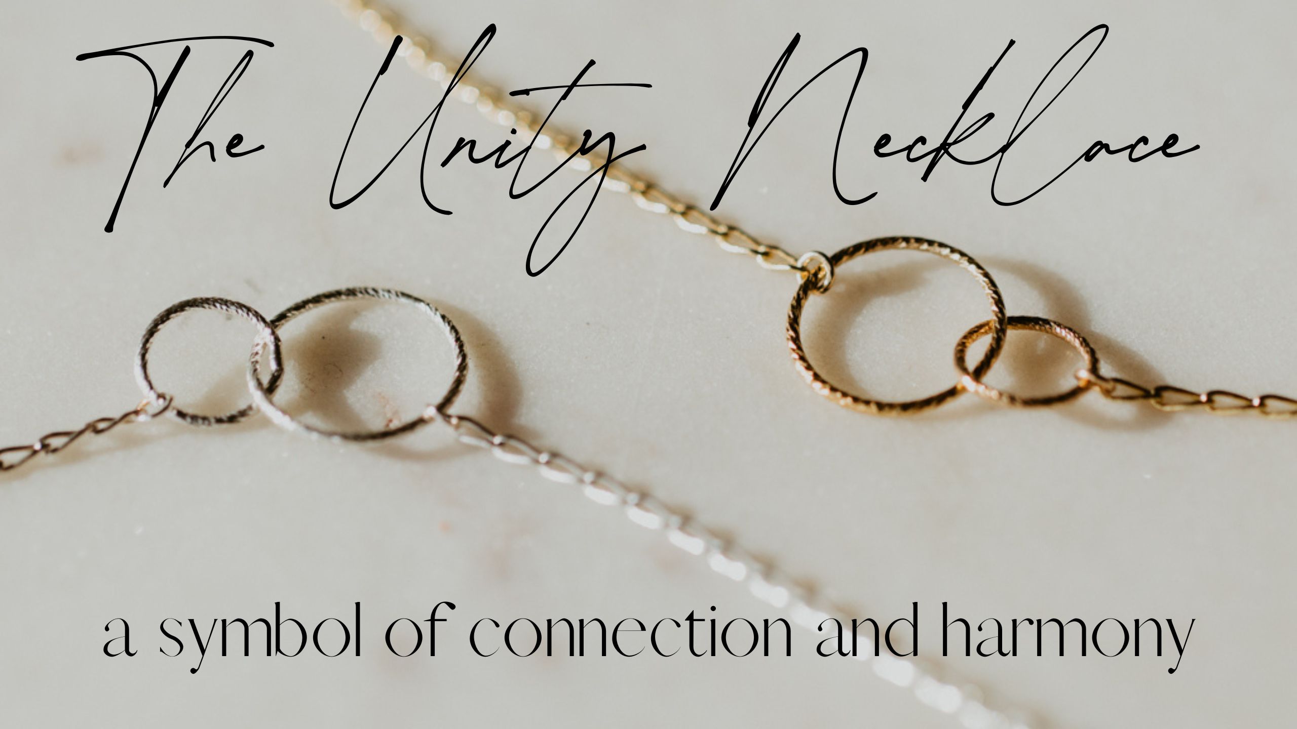 The Unity Necklace: A Symbol of Connection and Harmony - Locket Sisters