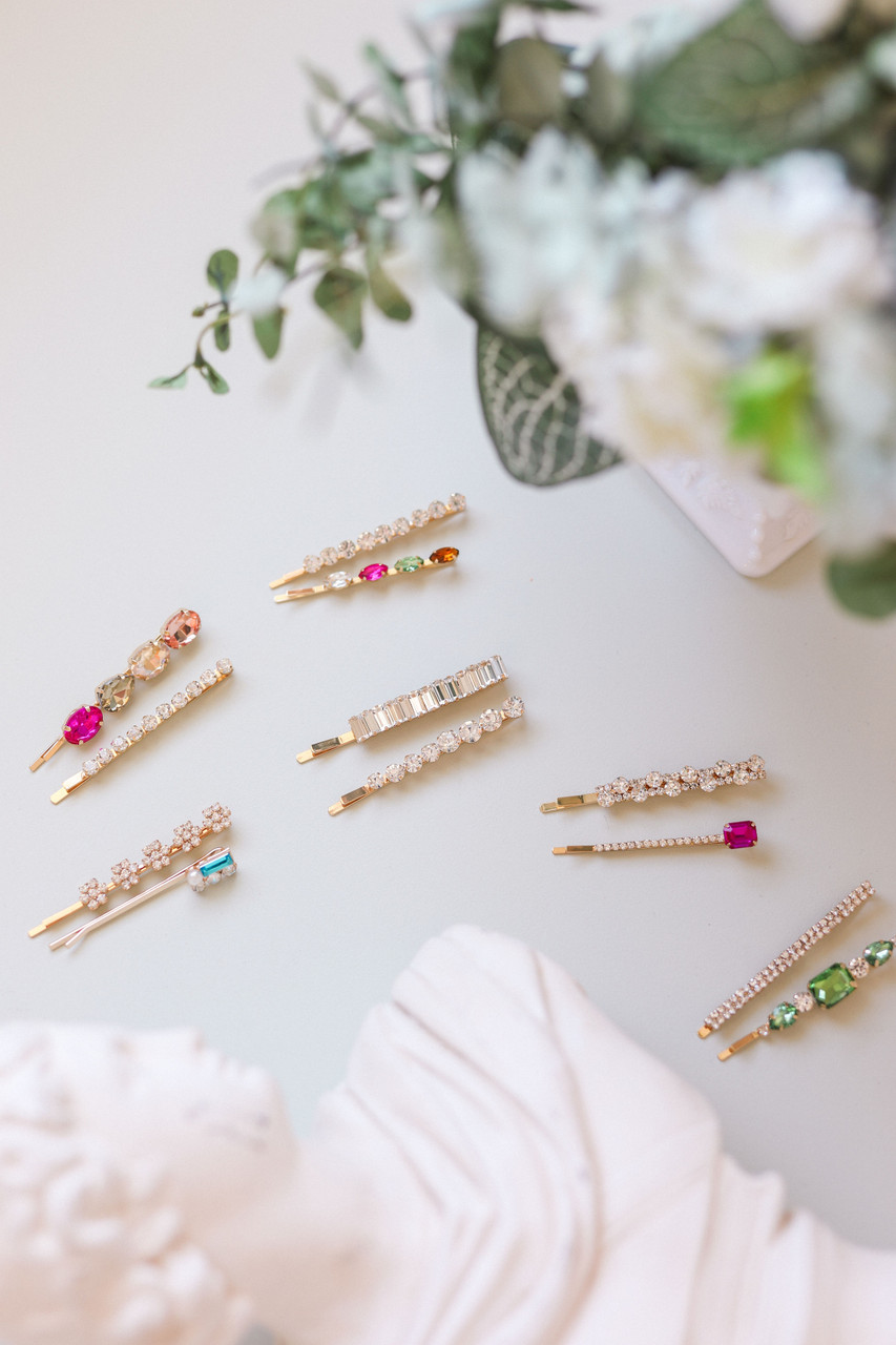 She's a Gem Hair Clips - Small Gems - Dainty Jewell's