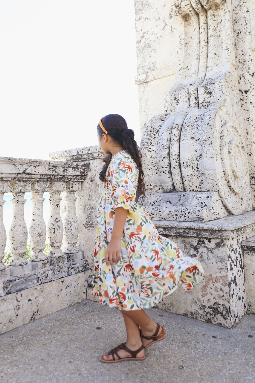 Tarts & Lemonade Dress for Girls - Dainty Jewell's