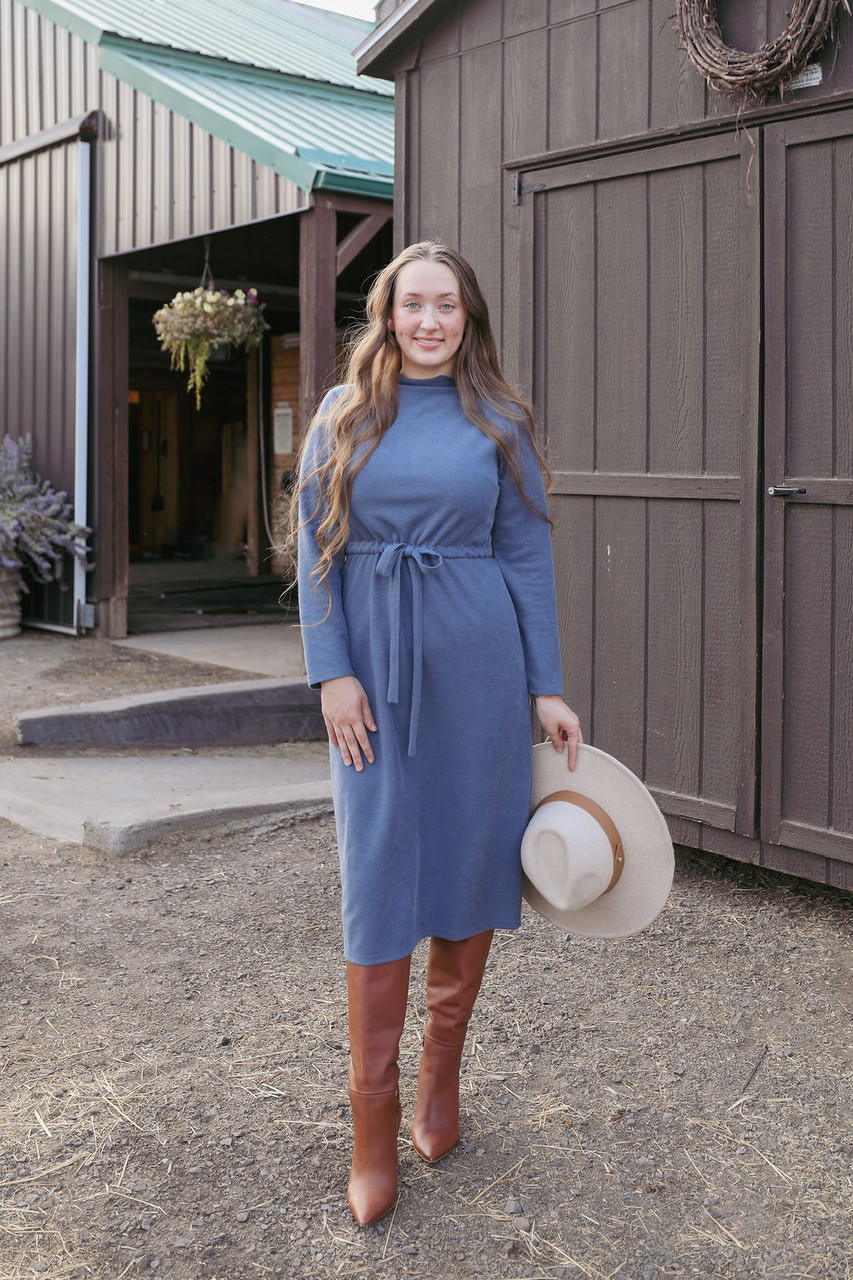 Wrapped in Warmth Dress | Modest Dresses for Women