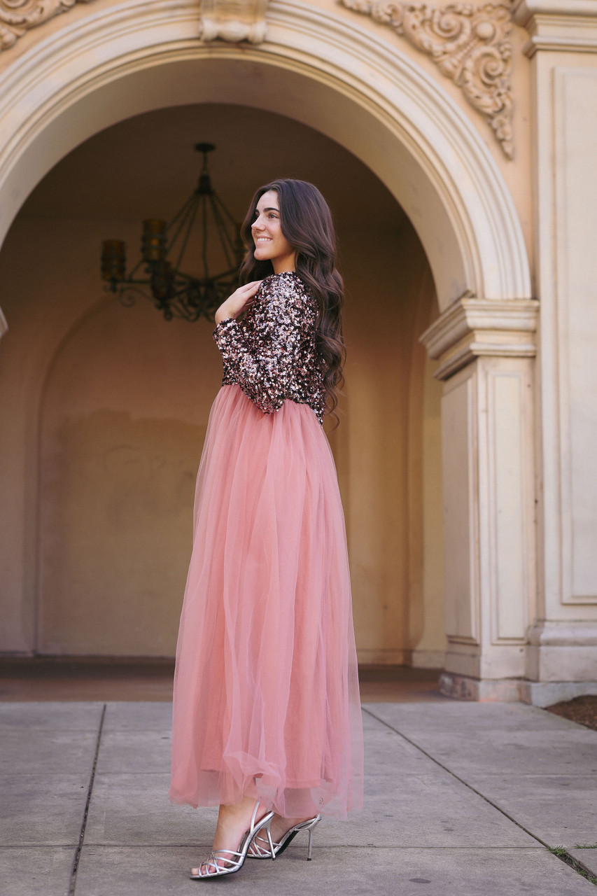 Sprinkle of Stardust Dress (2 Colors) | Modest Dresses