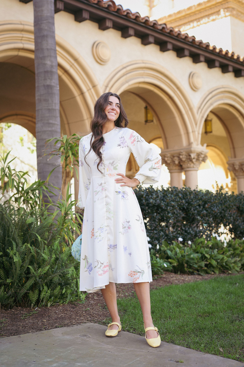 Chateau Bloom Dress | Modest Spring Dresses for Women