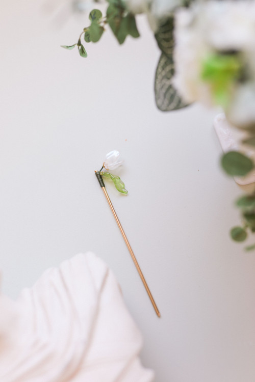 A Flower for You Hair Stick - Dainty Jewell's