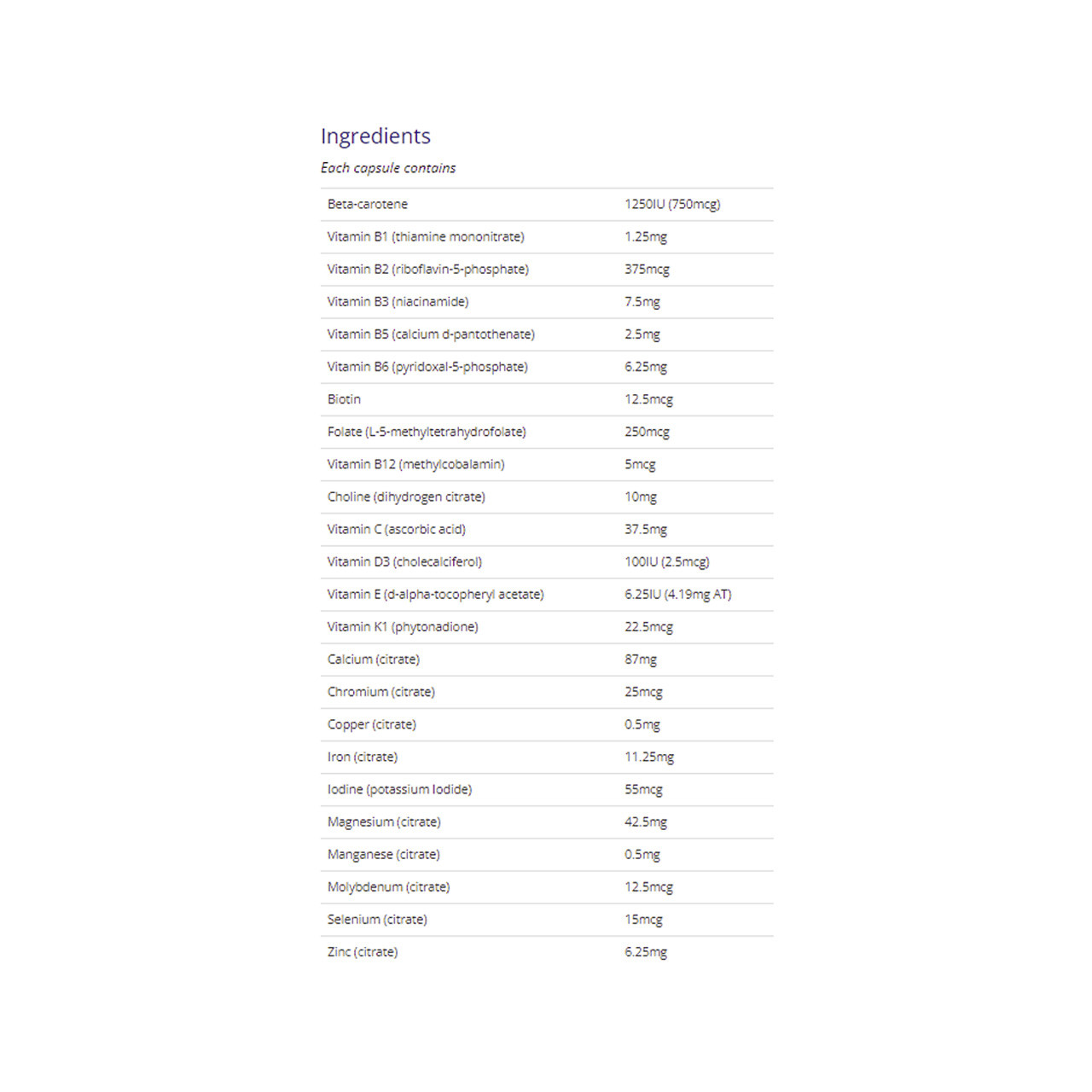 CanPrev Immuno Multi | Optimizenutrition.ca