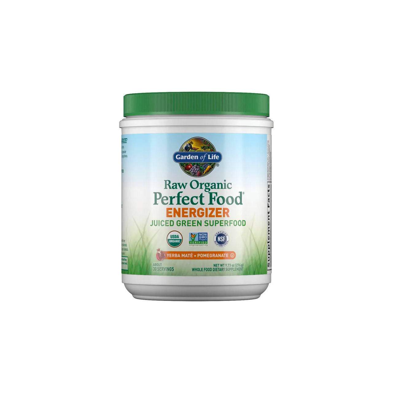 Garden Of Life Raw Perfect Food Energizer 276g Yerba Mate | Optimize ...