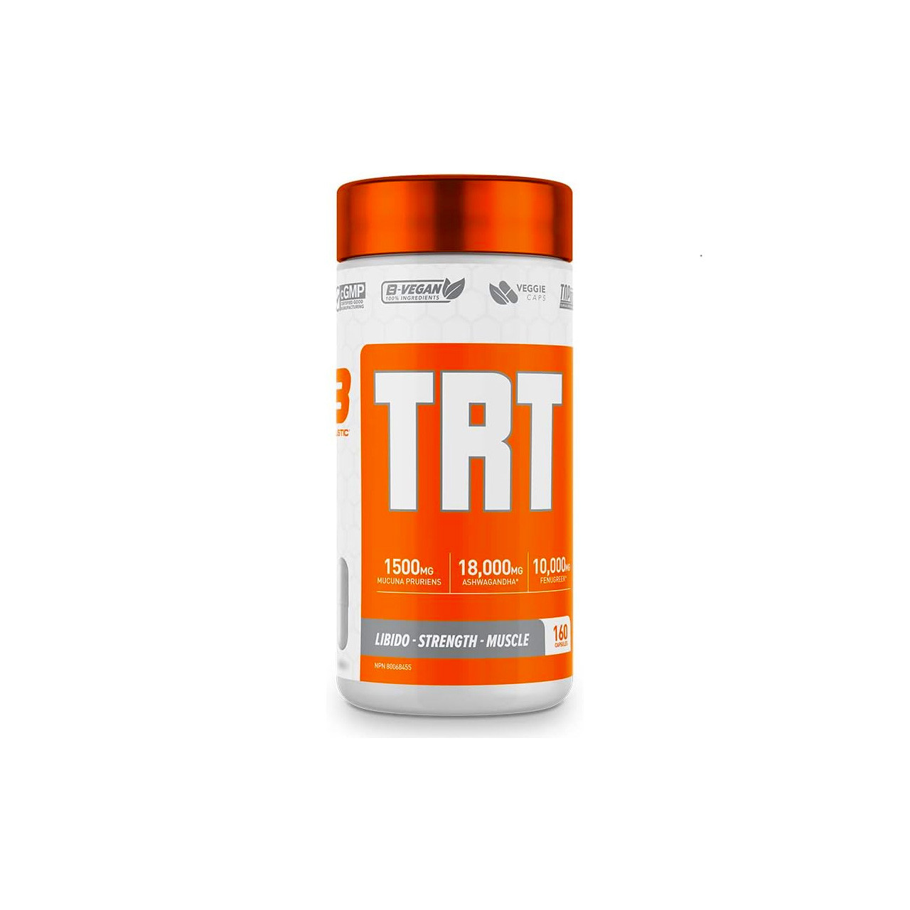 Ballistic Labs Trt Testosterone Booster 160cap Optimize Nutrition