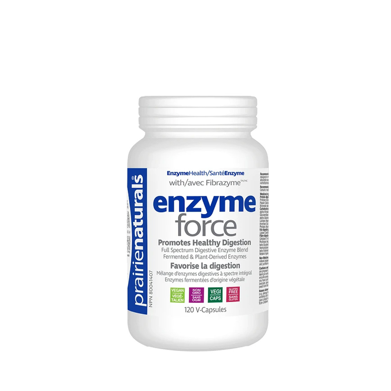 Prairie Naturals Enzyme Force 120Vcap | Optimize Nutrition