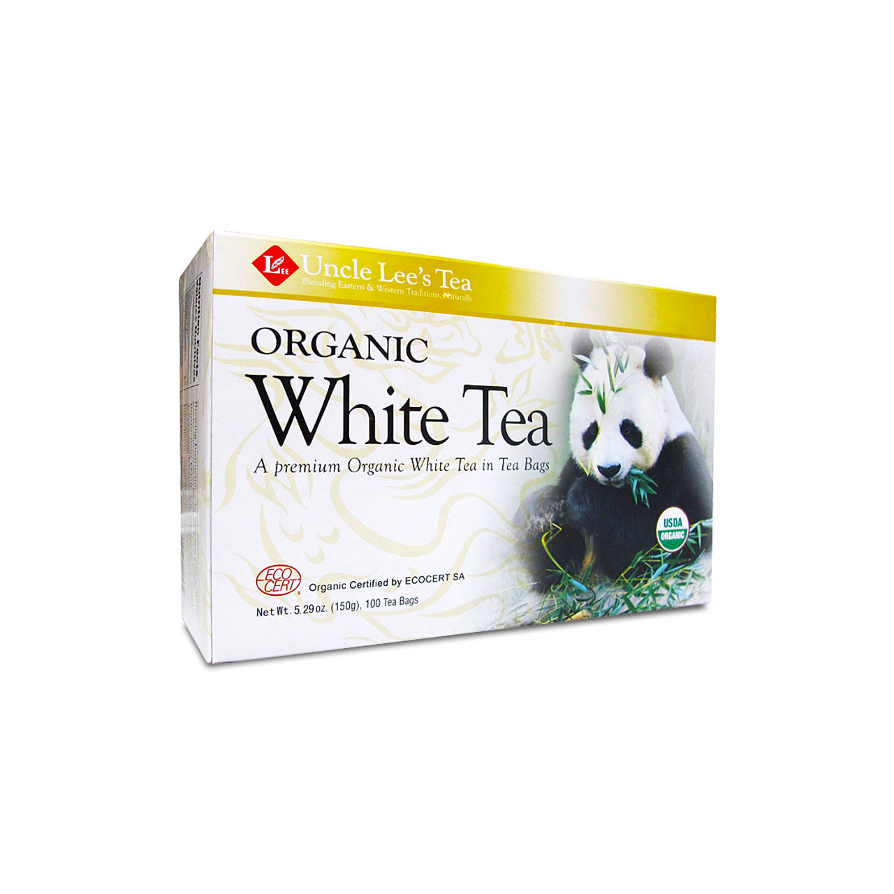 Uncle Lee's Tea Legends of China Organic White Tea 100bag | Optimize ...