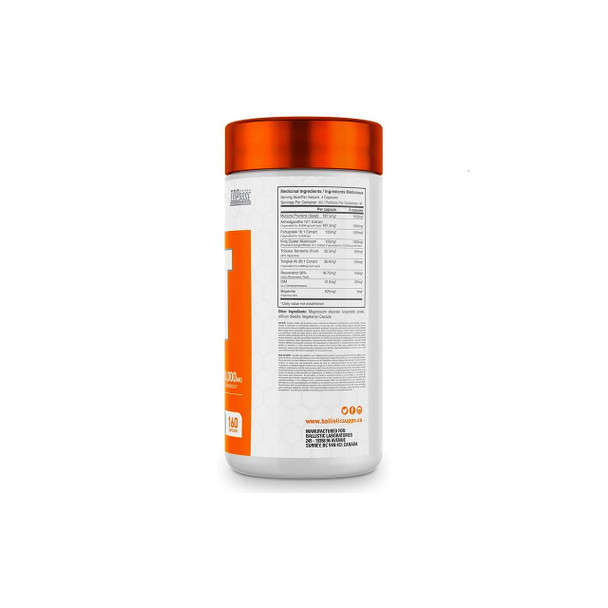 Ballistic Labs Trt Testosterone Booster 160cap Optimize Nutrition