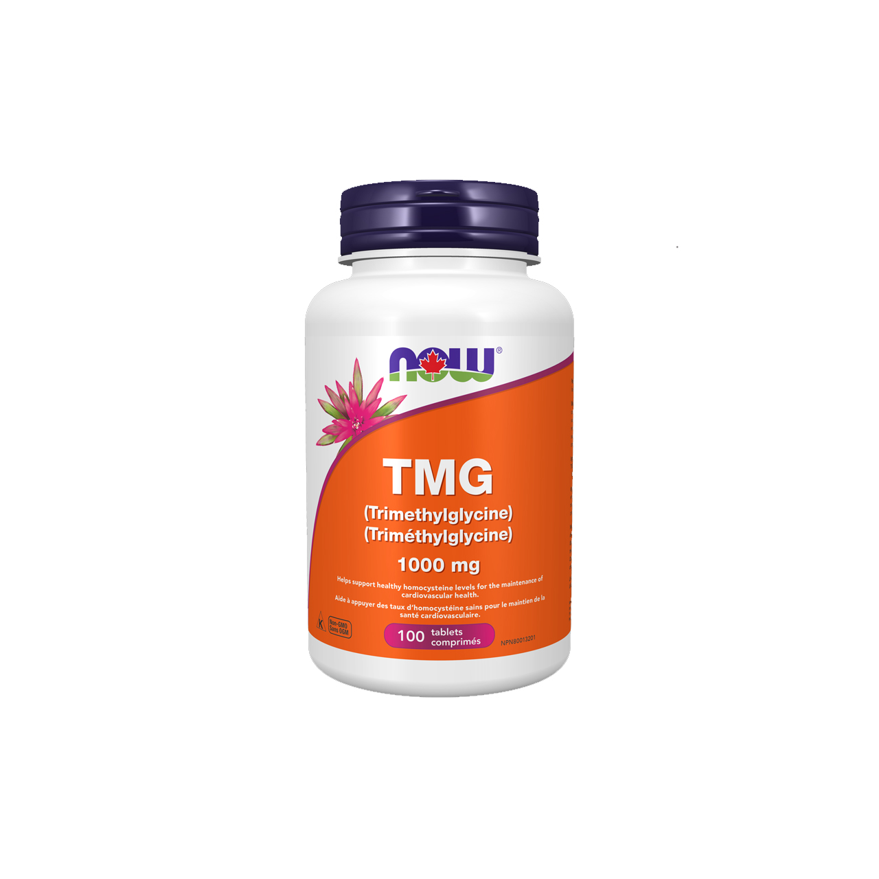 Now TMG (Trimethylglycine) 100Tab | Optimize Nutrition