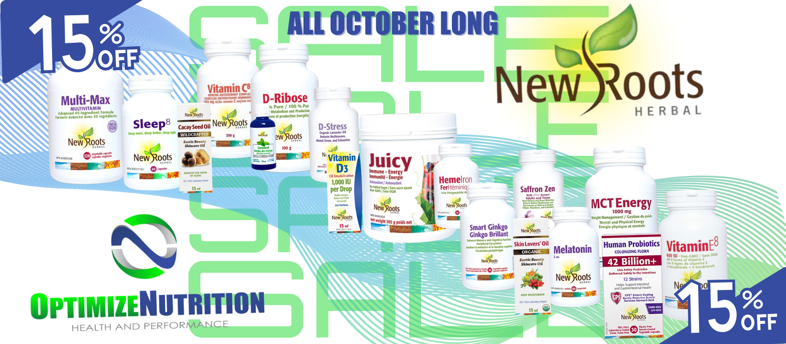 October Sale on New Roots Herbal – Save 15% All Month at Optimize ...