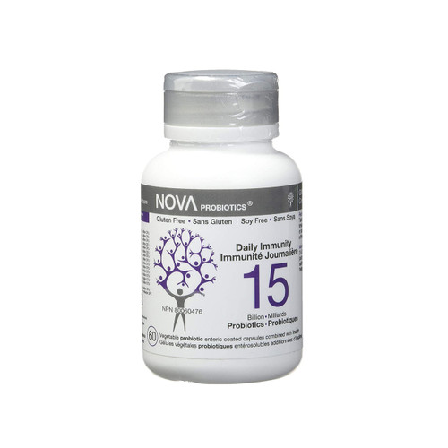 NOVA Probiotics Daily Immunity 15 Billion |OptimizeNutrition