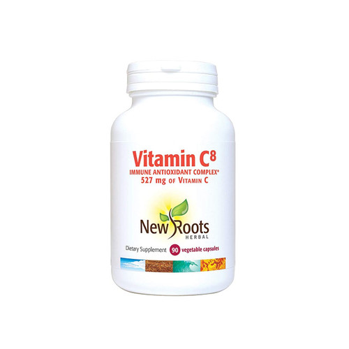 New Roots Vitamin C8 527mg 90cap | Optimize Nutrition