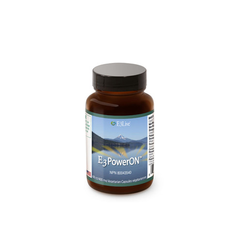 E3Live E3PowerON 400mg 60ct Capsules | Optimize Nutrition