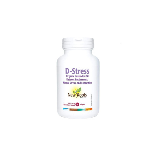 New Roots D-Stress 30 softgels | Optimize Nutrition