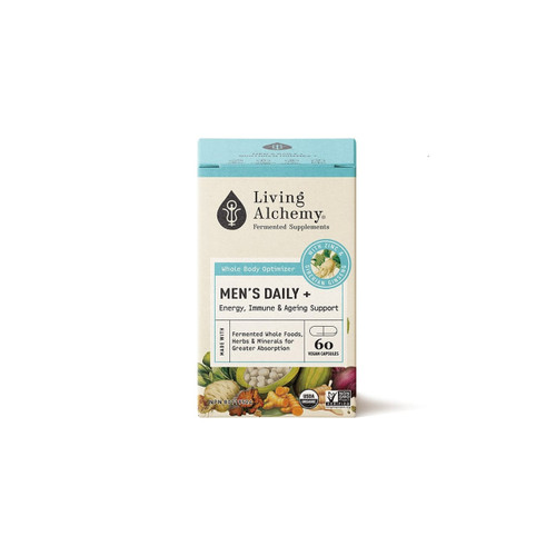 Living Alchemy Mens Daily + 60Vcap | Optimize Nutrition