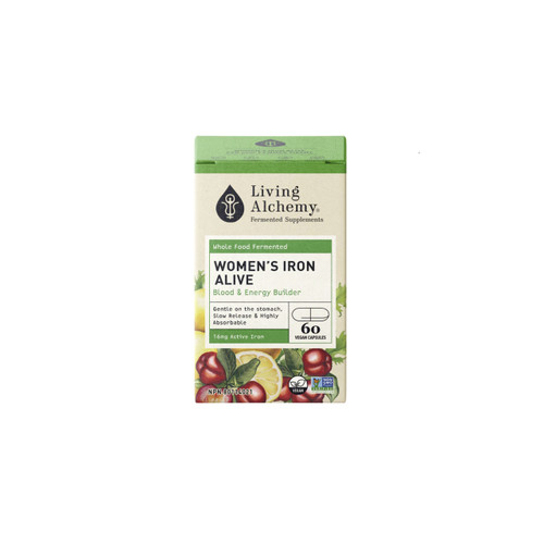 Living Alchemy Women's Iron Alive 60Vcap | Optimize Nutrition