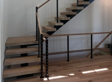 Ready To Ship & Custom Straight Stairs | Mylen Stairs