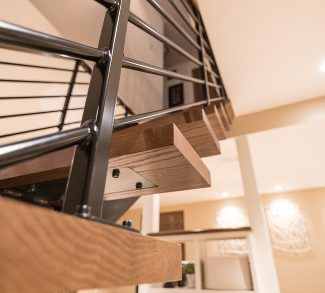 Mono Stringer Straight Stairs | Mylen Stairs