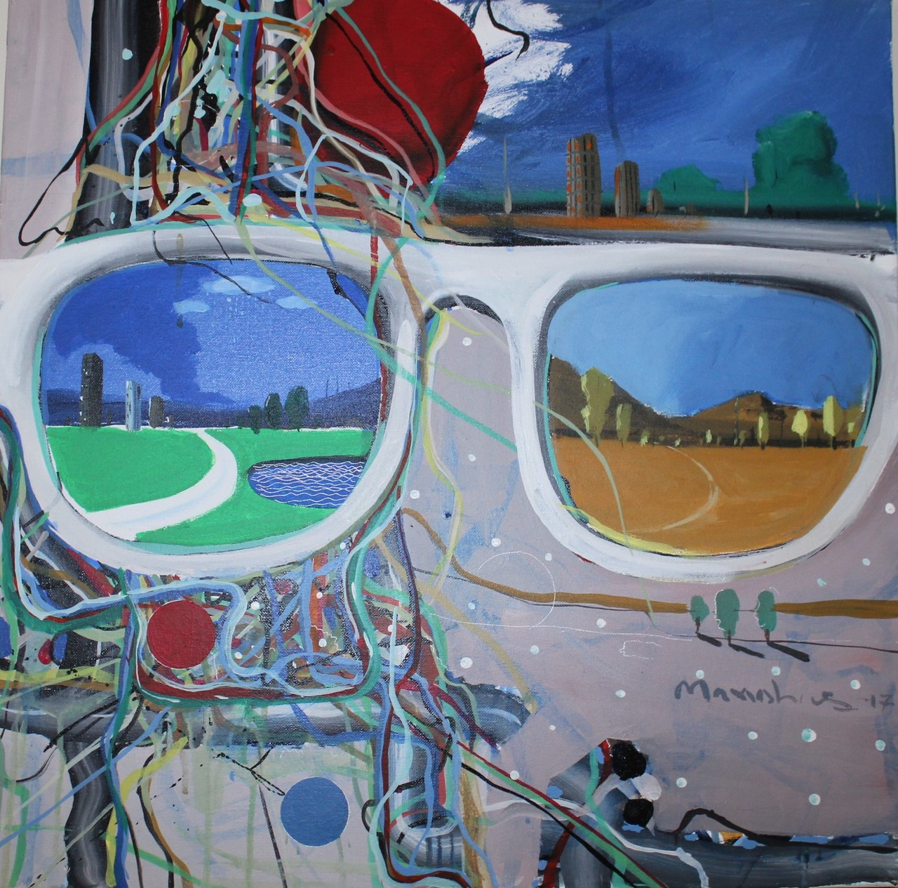 Buy Different Views Handmade Painting by Good Graffiti Fest. Code:ART ...