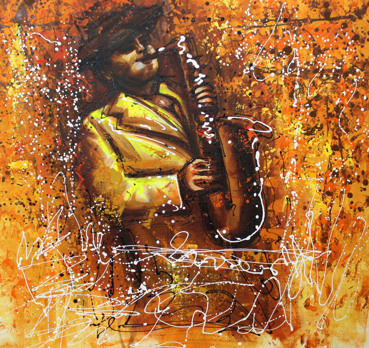 Buy Musical Art 01 Handmade Painting by ACHAL ART STUDIO. Code:ART_1522 ...